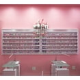 Sonoma Stand Storage Station: 6-Tier Double Shelf Nail Polish & Powder ...