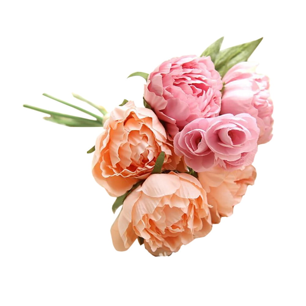 Click here for Agiferg Artificial Fake Flowers Peony Bouquet Flor... prices