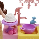 Disney Princess Belle's Toy Playset - Royal Kitchen with 13 Accessories ...