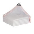 9.8' x 6.5' Rectangle Sun Shade Sail, UPF50+ 95% UV Blockage, 200GSM ...