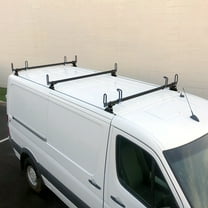 Vantech Heavy Duty 3 Bar Steel Ladder Roof Rack for Van, Fits RAM ...