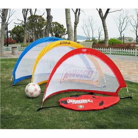 Portable Foldable Pop Up Soccer Goal for Kids & Teenage (5ft, Blue ...