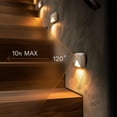 6-Pack Stick-on Motion Sensor Lights, Warm White LED Night Light, Stick ...