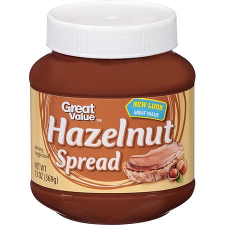 Great Value Hazelnut Spread, 13 oz - Walmart.com