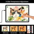 KOBAIBAN A4 Magnetic Light Board with Side Buttons – Super Bright ...