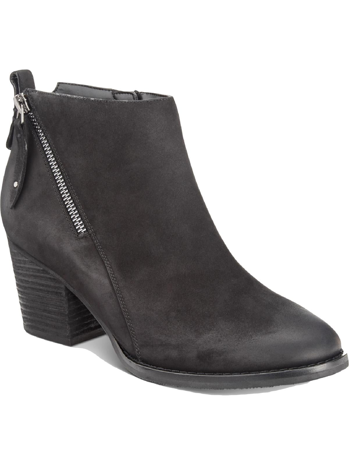 Aqua College Womens Nancy Nubuck Waterproof Booties Black 9 Medium (B,M ...