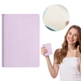 A7 Leather Notebook With Pen Case, Sewn Thickened Softcover, 10 Color ...
