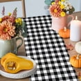 Autumn Pumpkin Sunflower Table Runner 13x72in Non-Slip Cotton Linen ...