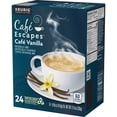 Cafe Escapes, Keurig Compatible Vanilla K-Cup Coffee Pods, 24 Count ...