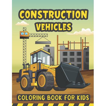 Trucks Planes And More... Coloring Book For Kids: Fun Activity To Color ...