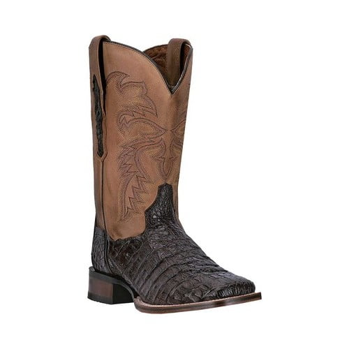 Men's Dan Post Boots Genuine Flank Caiman Stockman DP2806 - Walmart.com