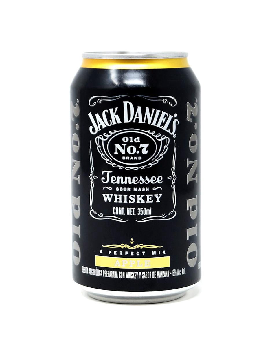 Pack de 24 Bebida mezcla manzana Jack Daniels de 350ml Jack Daniels ...