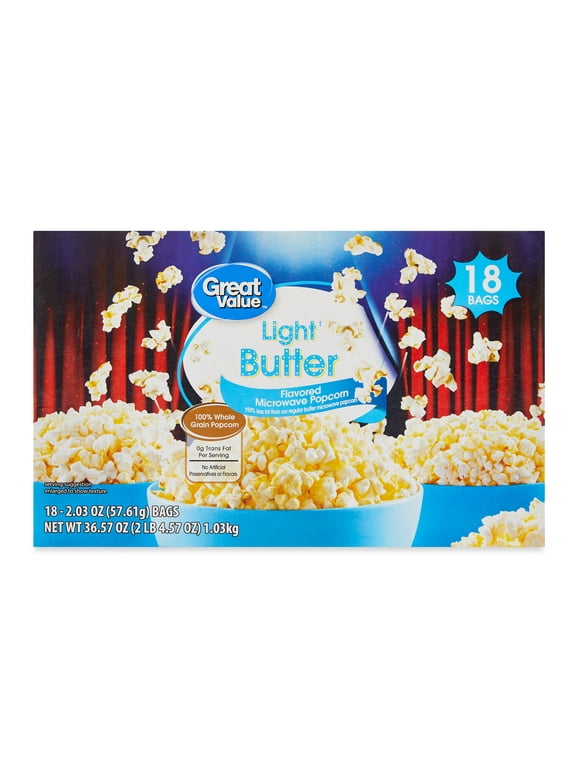 Great Value Popcorn in Snacks, Cookies & Chips - Walmart.com