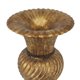 DecMode 22" Carved Gold Polystone Vase - Walmart.com