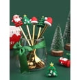 6 Pcs Christmas Man Premium Stainless Steel Forks and Spoons with Gift ...