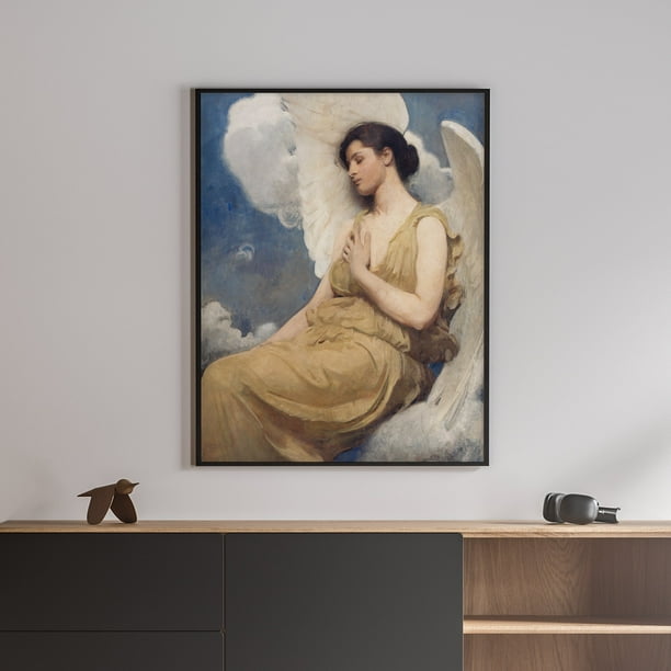 Winged Figure - 1889 | Abbott Handerson Thayer | Premium Fine Art Print ...
