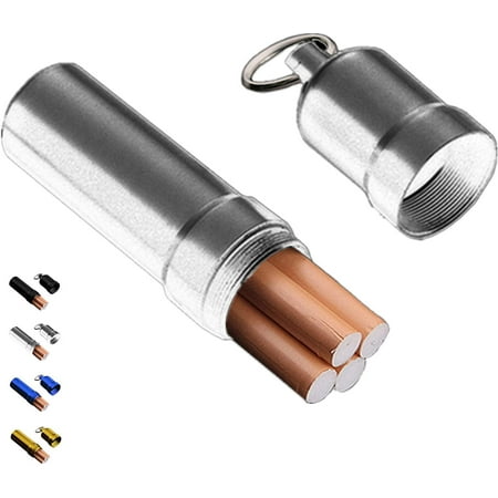 SUZH Cigarette Case King Size, Metal Waterproof Joint Case, 5 Capacity ...