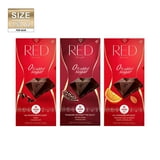 RED Chocolate 6 Bar Variety Pack - Milk, Dark, Extra Dark, White ...
