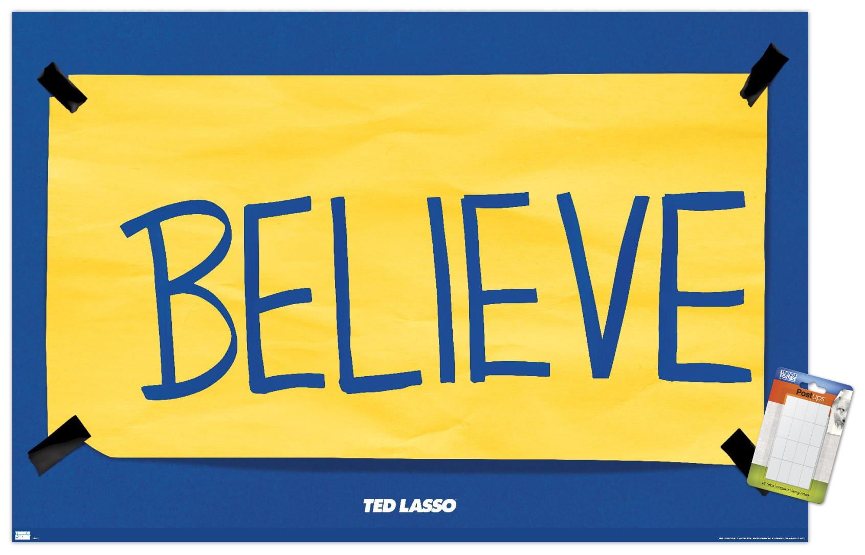 Ted Lasso Believe Wall Poster 22375 X 34