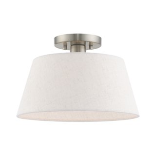 Golden Lighting 3602-FM-CH Duncan 1 Light Semi Flush Indoor Ceiling ...