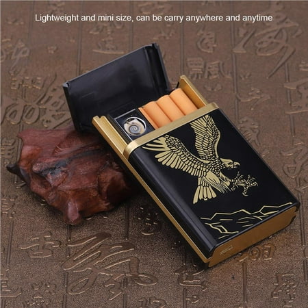 Portable Cigarette Box with Super Flameless Electric Cigarette ...