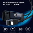 Youthyao Fast Speed 100W USB C to Type C Cable 90 Degree Connectors for ...
