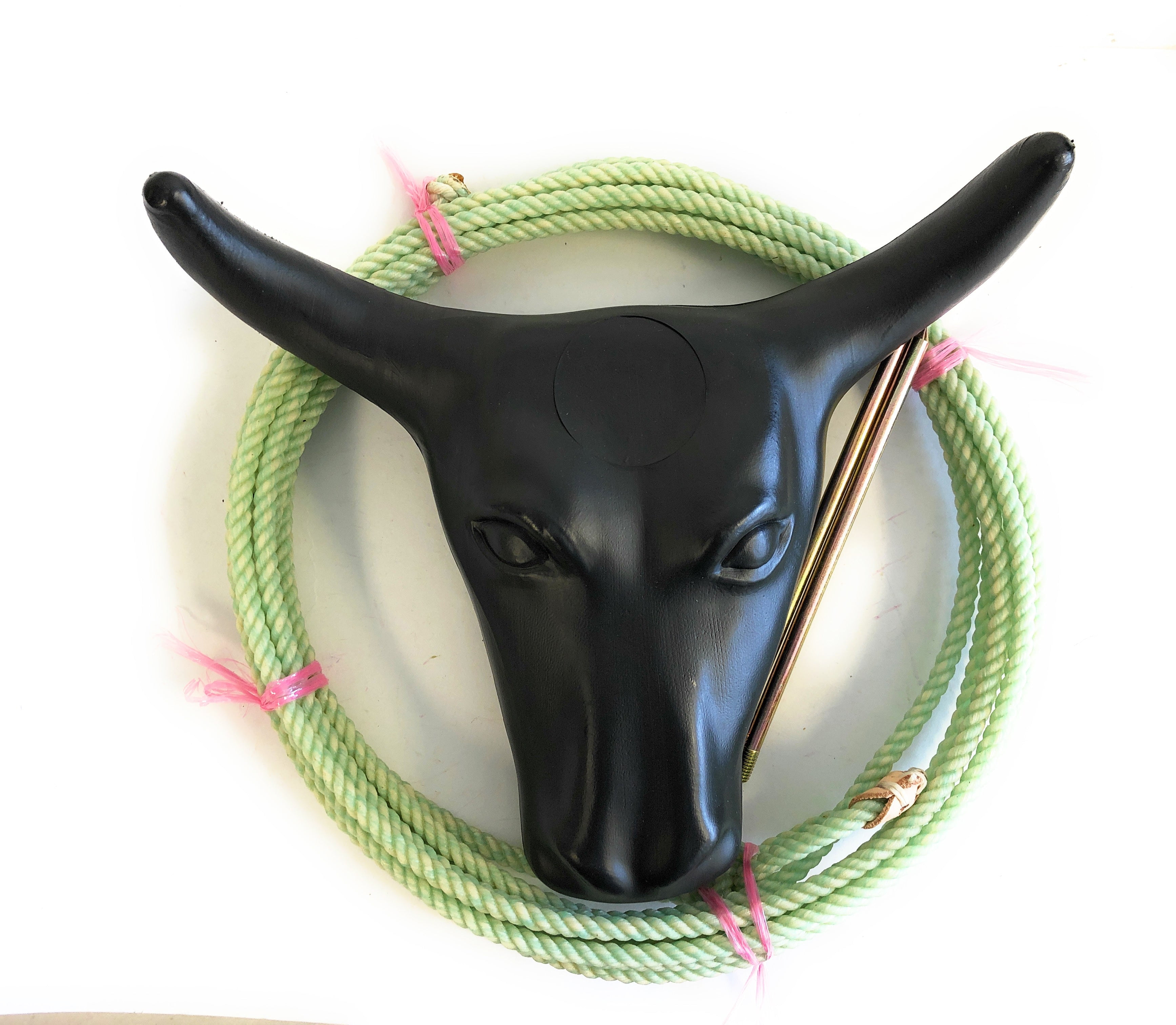 AJ Tack Junior Steer Head Dummy Set Twisted Green - Walmart.com