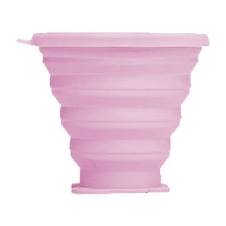 Silicone Collapsible Travel Cup, Silicone Folding Camping Cup with Lids ...