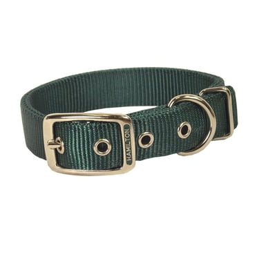 Hamilton 5/8" Single Thick Nylon Deluxe Dog Collar, 18 inch, Purple ...