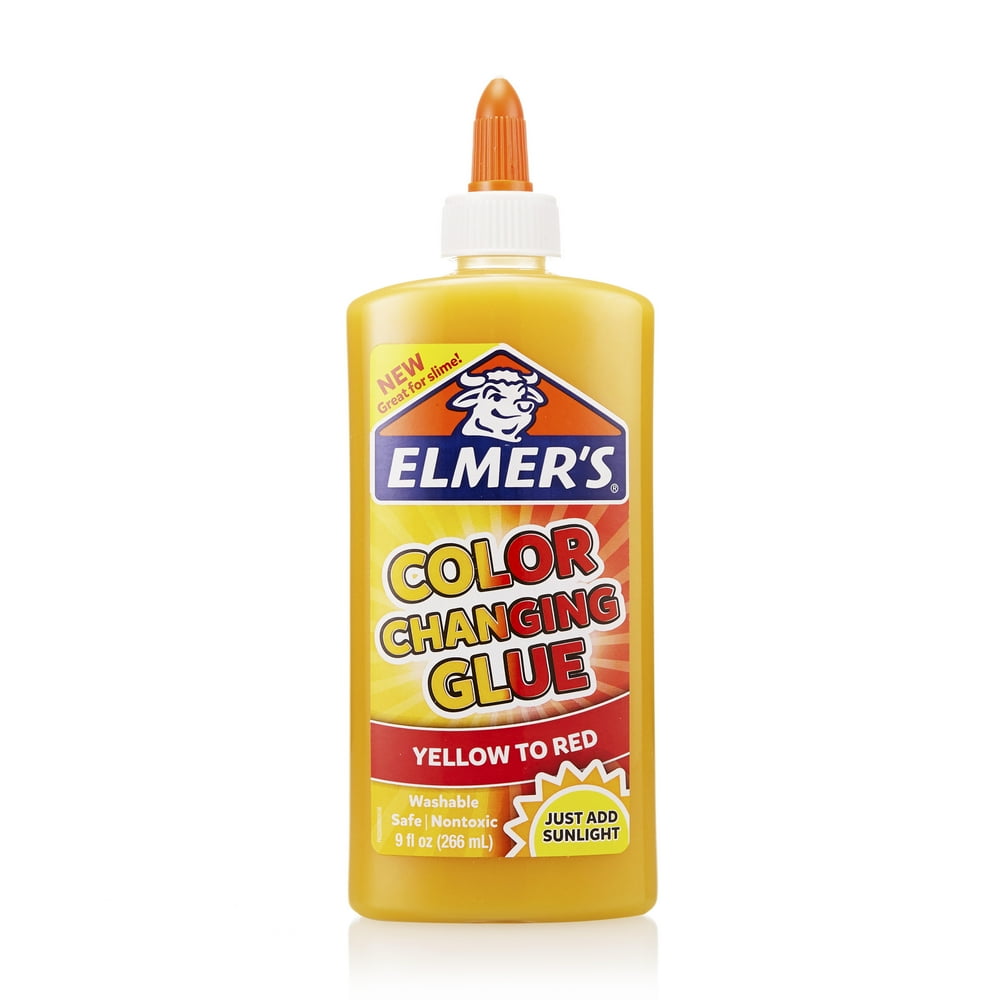Elmer's Color Changing Glue 9oz-Yellow - Walmart.com - Walmart.com