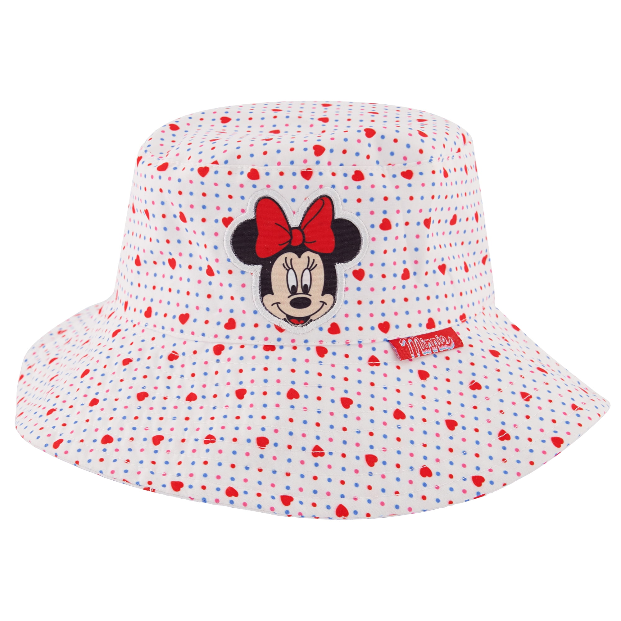 Disney Girls’ Bucket Hat – Reversible Minnie Mouse or Princess Sun Hat ...