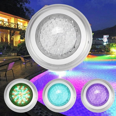 LHCER Multicolor Underwater Light,AC12V 35W 360LED RGB Underwater Light Multicolor Waterproof ...