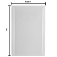 JAM Paper Plastic Tuck Flap Envelopes, 4.1x6, 12/Pack, Clear - Walmart.com