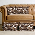Brown Bears Lumbar Pillow Covers 12 x 20 Inch Pillow Covers Set of 2 ...