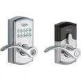 Kwikset SmartCode 955 Satin Chrome Metal Electronic Touch Pad Entry ...