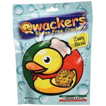 Qwackers Crackers - Gluten Free Cheddar Cheese Snack, 5 oz Resealable ...