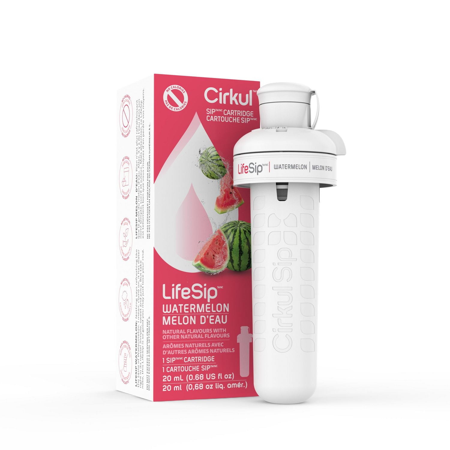 Click here for Cirkul Lifesip Watermelon Flavor Cartridge  1-Pack... prices