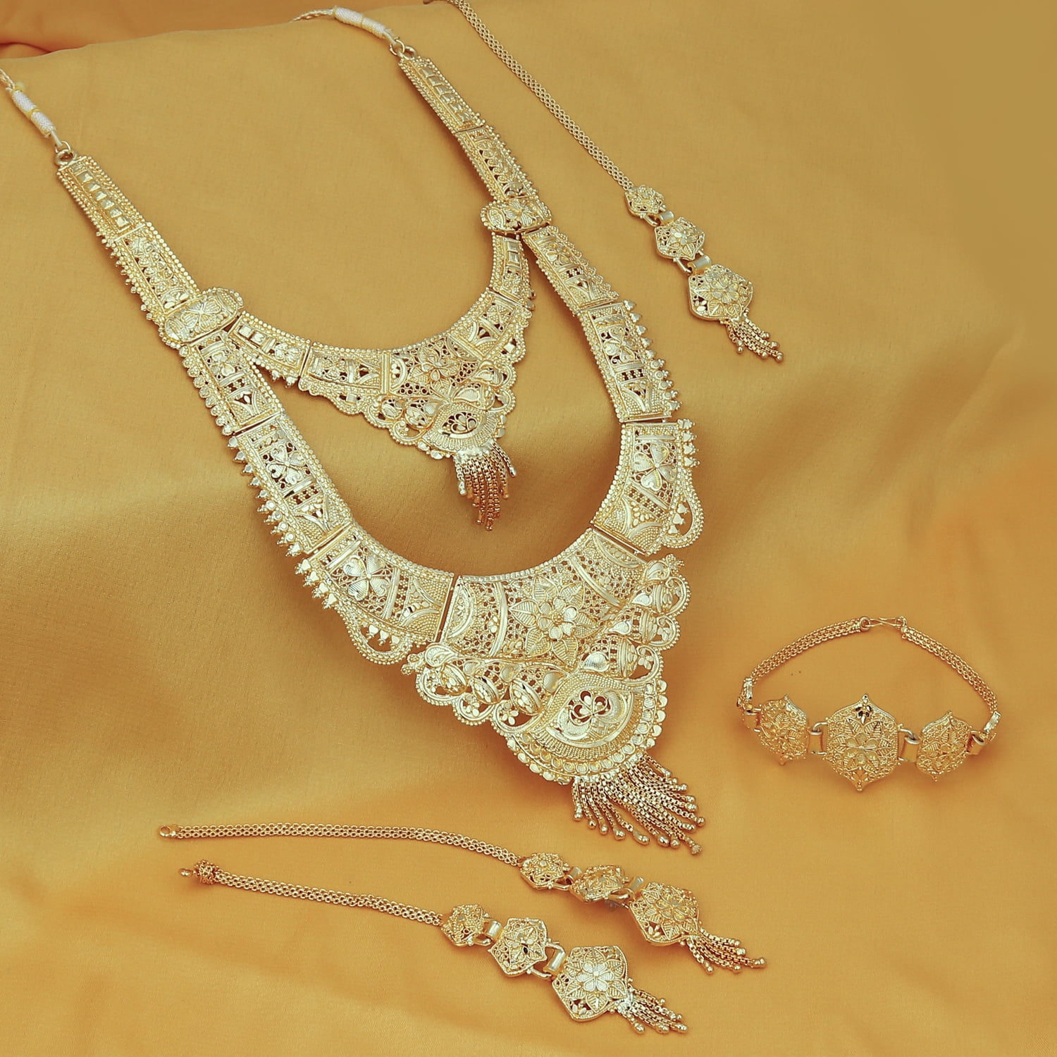 Gold Bridal Jewellery Sets With Price