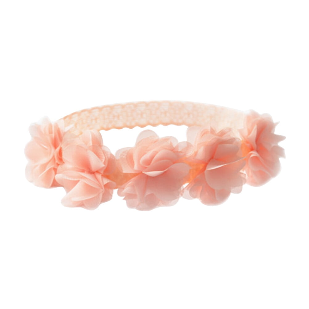 Click here for Shisuyan Baby Headband Flowers Girls Pink Ribbon H... prices