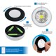 Great Value 100 Lumens Wireless LED Puck Lights - 5 Pack - Walmart.com