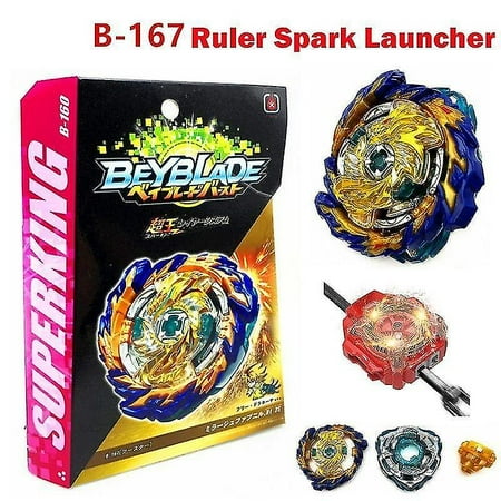 (Spark Ruler Launcher) Beyblade Burst B-167 Sparking Booster 2S With ...
