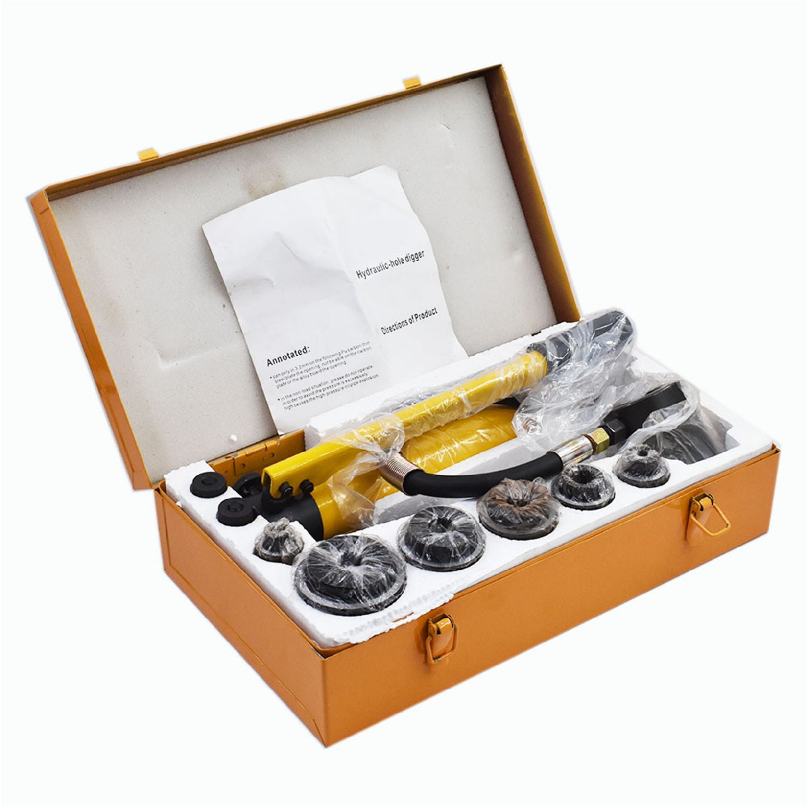 Buy 10 Ton 1/2 to 2 inch Hydraulic Knockout Punch Driver Tool Kit with ...