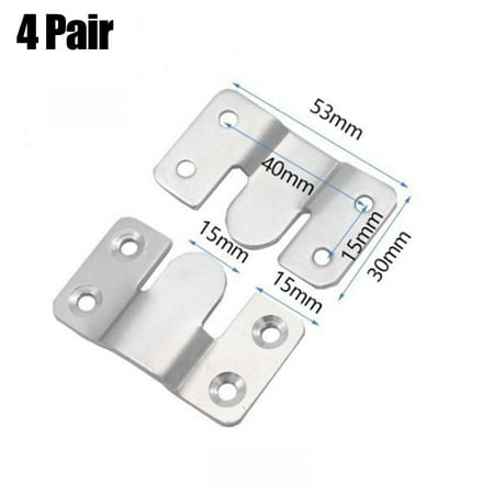 Interlocking Bracket Modular Couch Sofa Connector Picture Frame Hanger ...