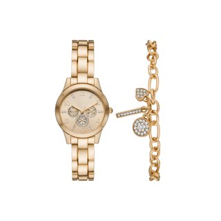 Michele Cape Stainless Blue Topaz Watch MWW27E000004 - Walmart.com