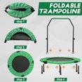 40" 48" Mini Trampoline for Adults and Kids Exercise Rebounder with ...