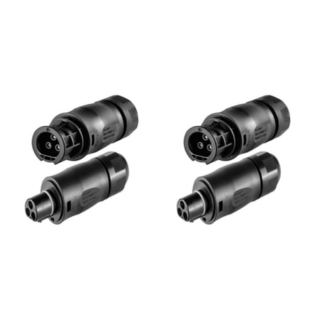 Justharion 2piece Male Plug For Photovoltaic Systems Connect Anywhere ...