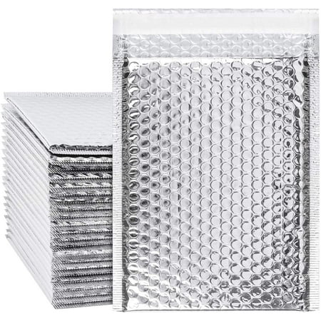 50 Pack Bubble Mailers 5x8 Inch Waterproof Padded Envelopes Bubble ...