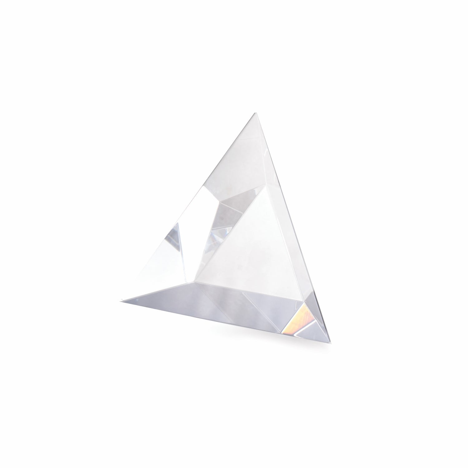 Crystal 5 3/4" Triangular Trophy. - Walmart.com