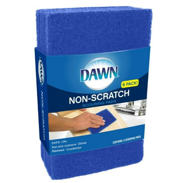 Dawn Non-scratch Scouring Pads, 3 Ct - Walmart.com