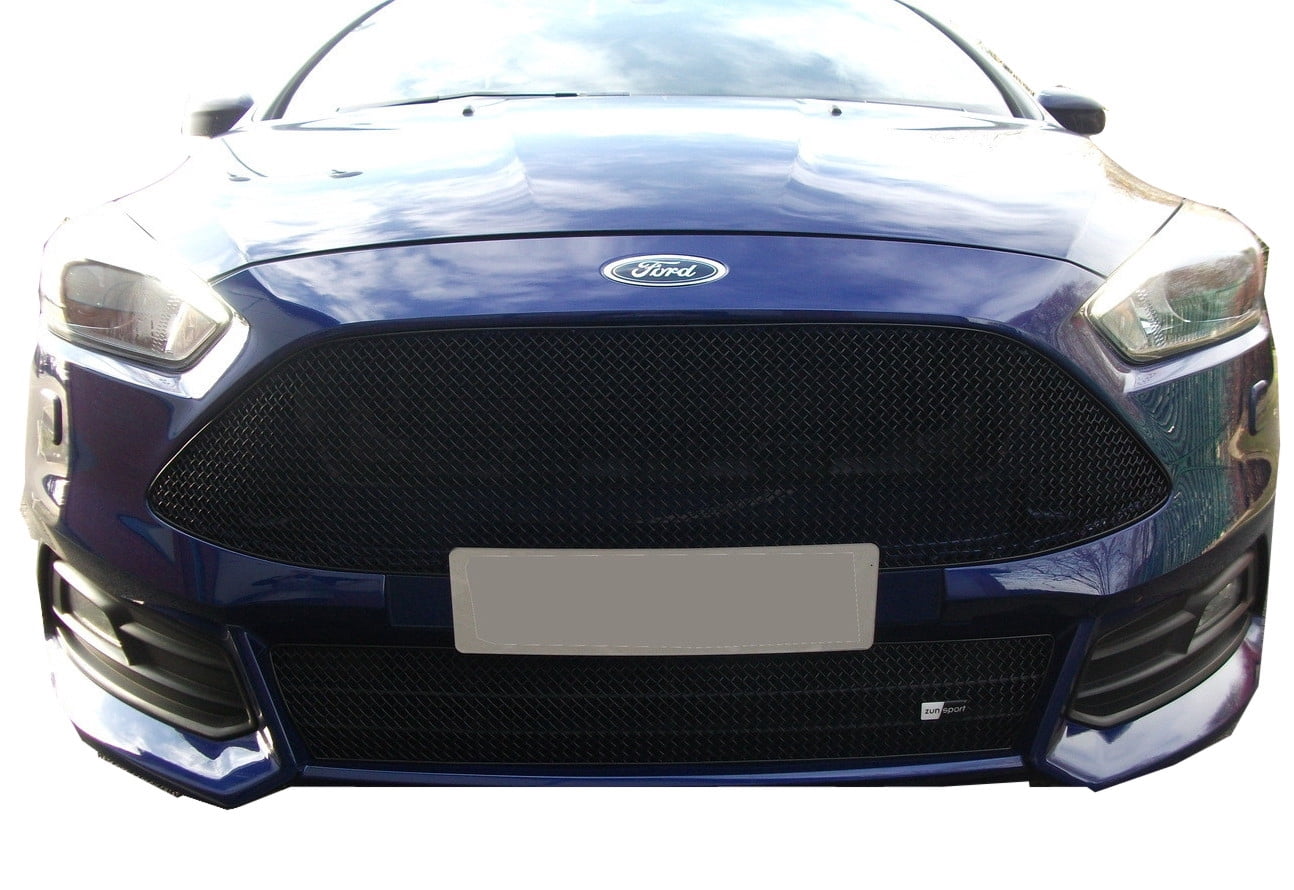 Ford Focus ST MK3.5 - Front Grill Set - Black Finish (2015 - 2018 ...